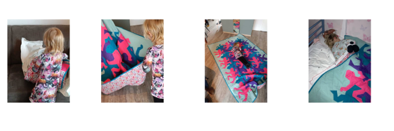 Salamanders van Escher - Quiltersgilde